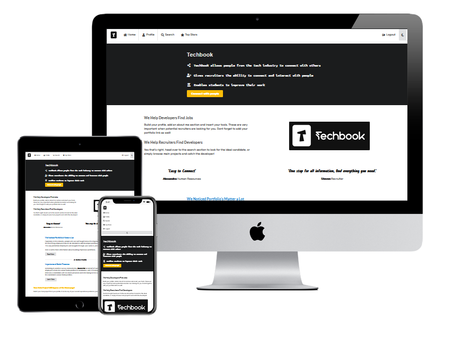 techbook | Techbook allows people from the Tech industry to connect ...